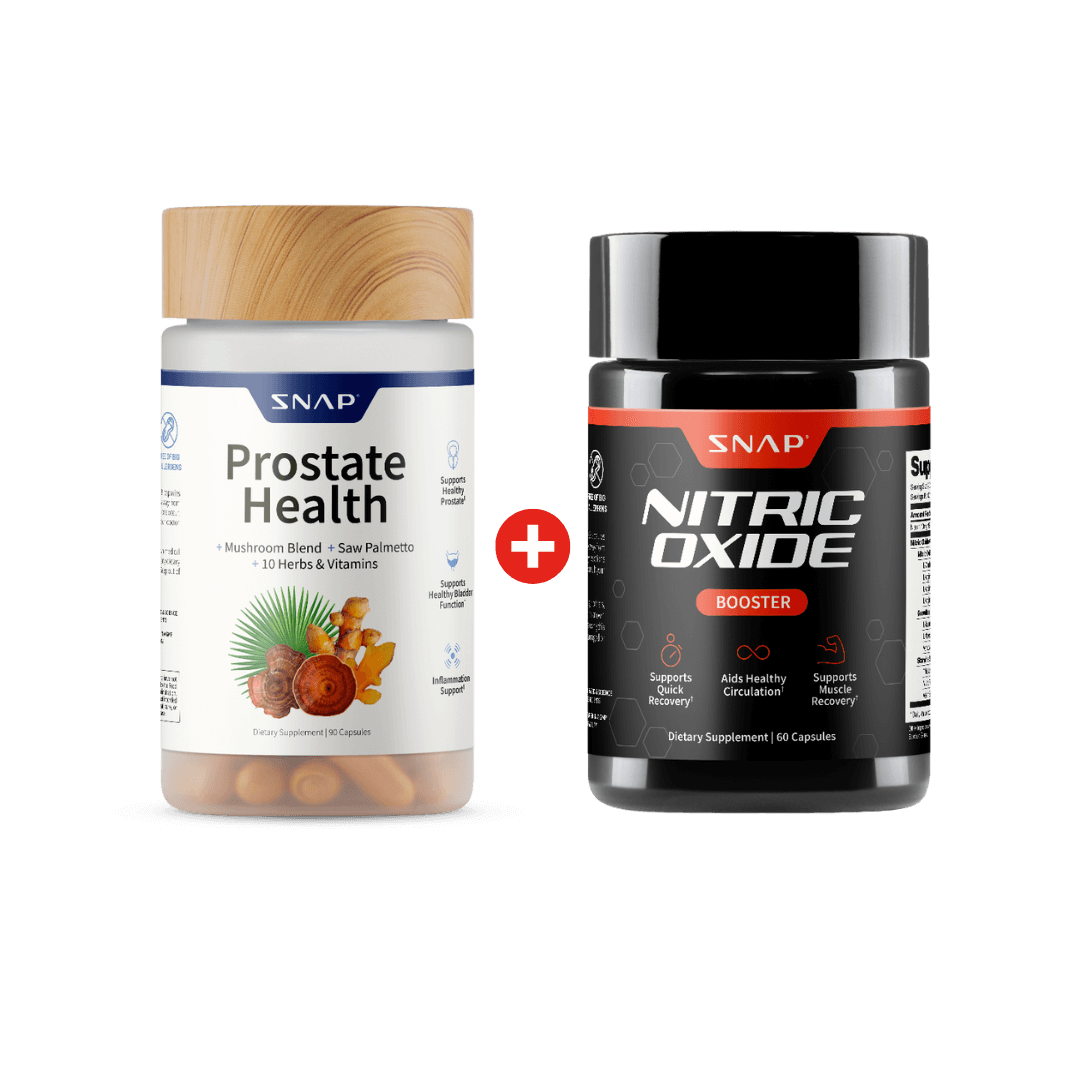 Prostate Health + Nitric Oxide Combo – Snap Supplements